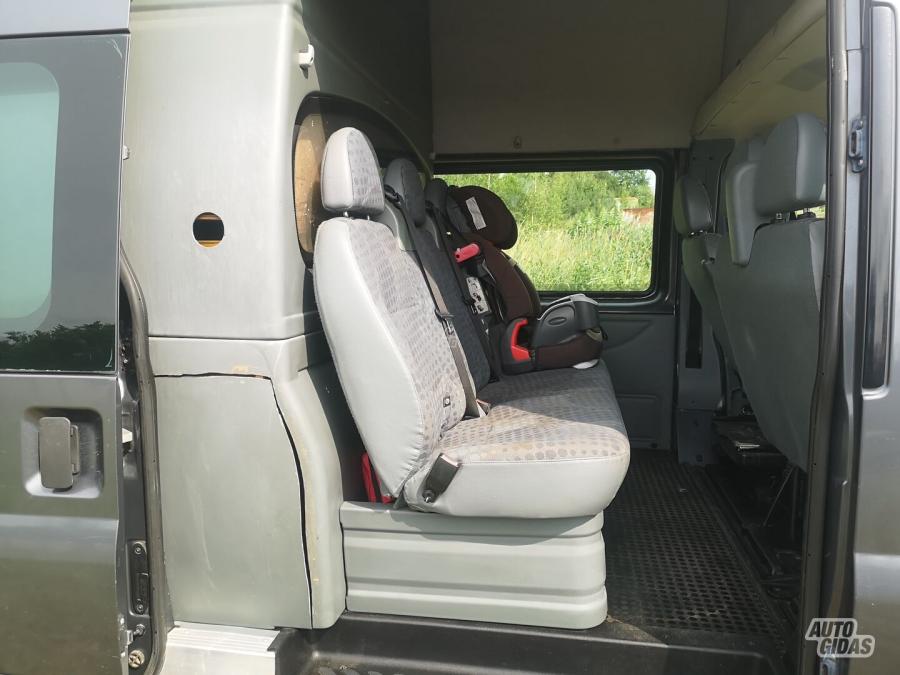 Ford Transit 2008 in Alytus, with an engine capacity of 2.40 L and mileage of 213 thousand km for 7200 €, photo 15 on AUTOMOTO.COM.LV