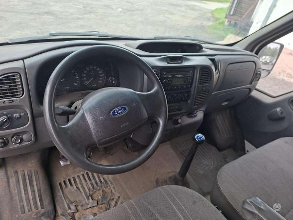 White Ford Transit 2000 in Kaunas, with an engine capacity of 2.40 L and mileage of 700 thousand km for 1200 €, photo 4 on AUTOMOTO.COM.LV