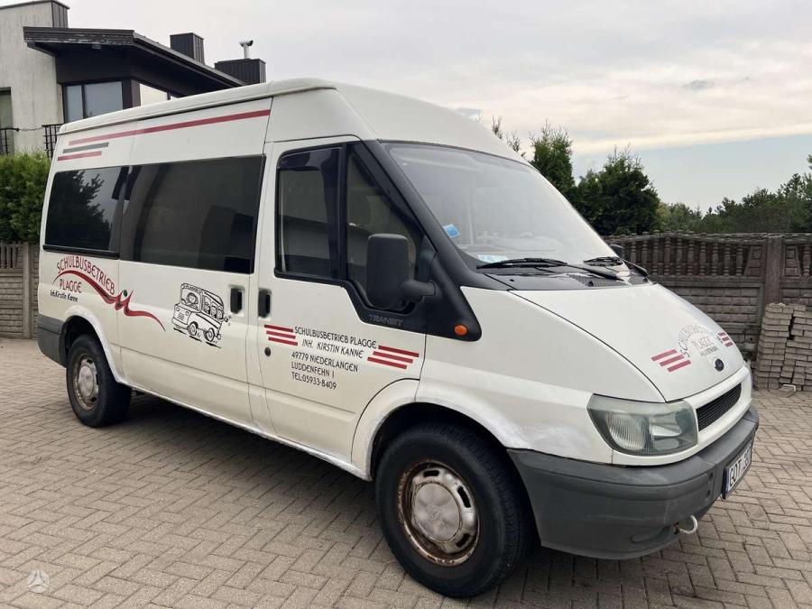 White Ford Transit 2002 in Vilnius, with an engine capacity of 2.40 L and mileage of 245 thousand km for 2200 €, photo 6 on AUTOMOTO.COM.LV