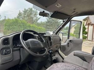 White Ford Transit 2002 in Vilnius, with an engine capacity of 2.40 L and mileage of 245 thousand km for 2200 €, photo 9 on AUTOMOTO.COM.LV