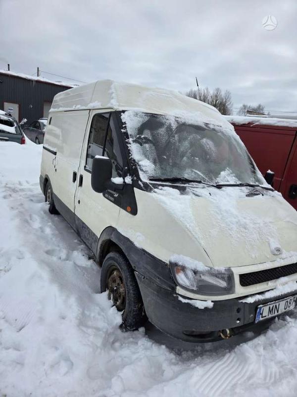 White Ford Transit 2003 in Birzai, with an engine capacity of 2.00 L and mileage of 380 thousand km for 1000 €, photo 2 on AUTOMOTO.COM.LV