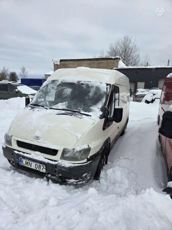White Ford Transit 2003 in Birzai, with an engine capacity of 2.00 L and mileage of 380 thousand km for 1000 €, photo 3 on AUTOMOTO.COM.LV