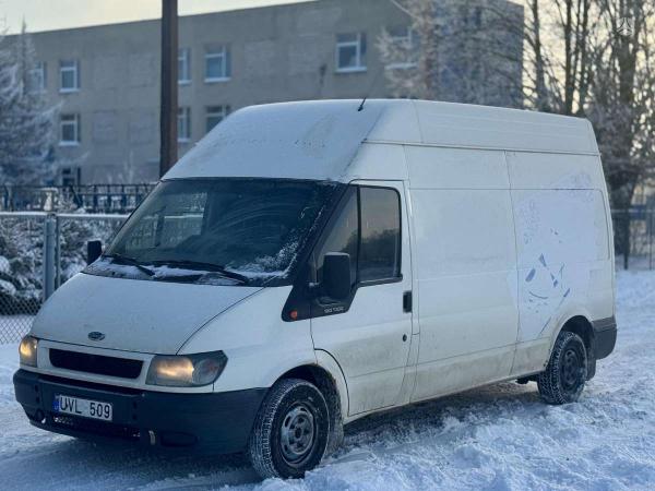 White Ford Transit 2004 in Radviliskis, with an engine capacity of 2.00 L and mileage of 320 thousand km for 1350 €, photo 1 on AUTOMOTO.COM.LV