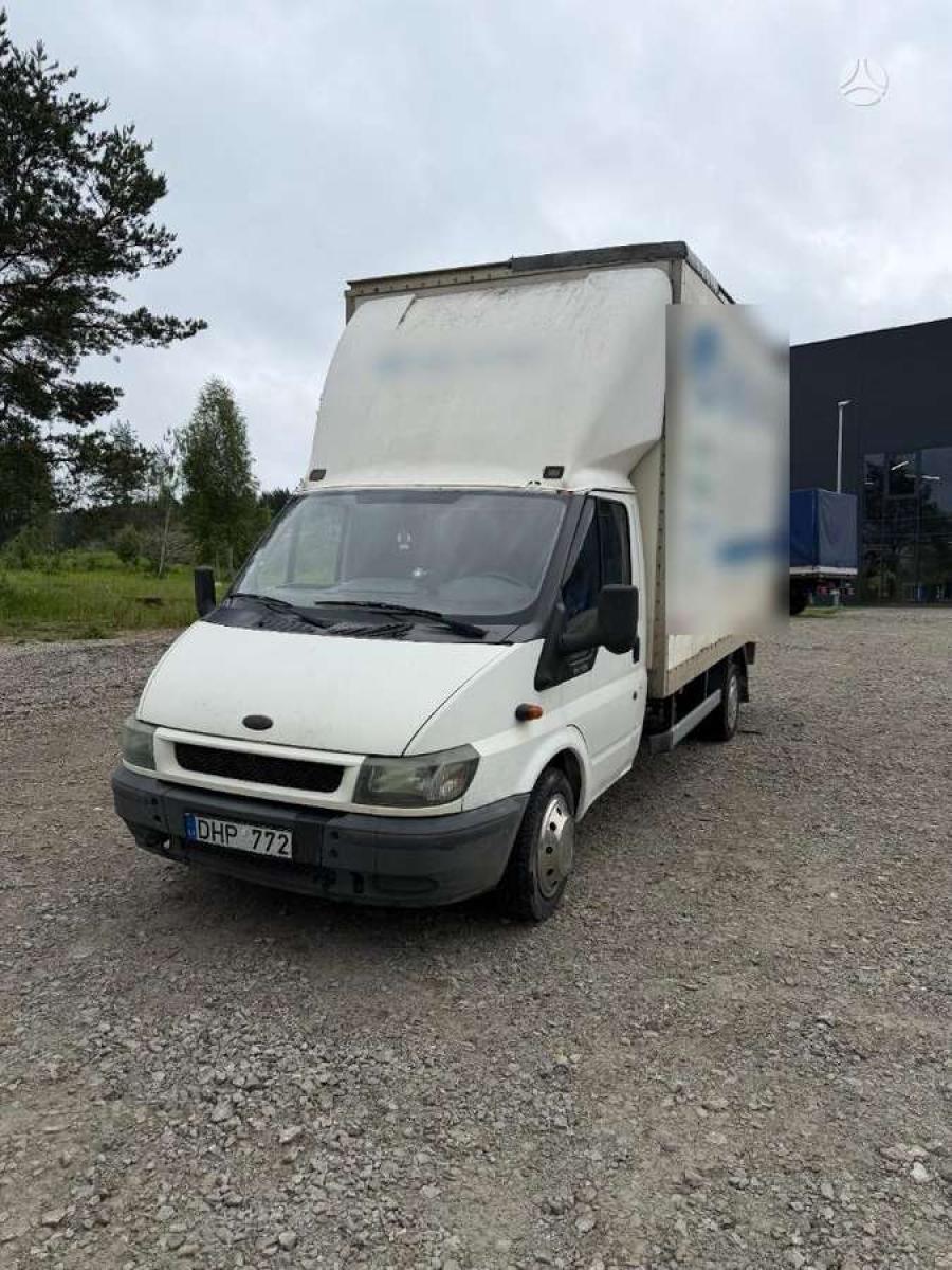 White Ford Transit 2005 in Vilnius, with an engine capacity of 2.40 L and mileage of 300 thousand km for 2175 €, photo 1 on AUTOMOTO.COM.LV