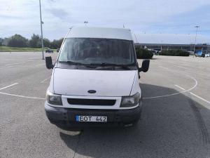 Balts Ford Transit 2005 Šauļi, ar dzinēja tilpumu 2.00 L un nobraukumu 569 tūkst. km par 1000 €, foto  vietnē AUTOMOTO.COM.LV