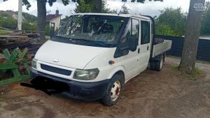 White Ford Transit 2005 in Klaipeda, with an engine capacity of 2.40 L and mileage of 200 thousand km for 2999 €, photo  on AUTOMOTO.COM.LV