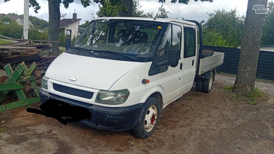 White Ford Transit 2005 in Klaipeda, with an engine capacity of 2.40 L and mileage of 200 thousand km for 2999 €, photo 1 on AUTOMOTO.COM.LV