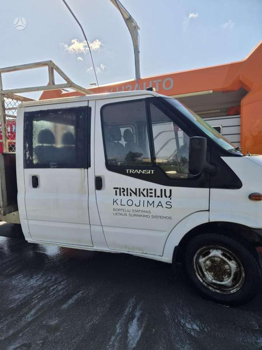 Balts Ford Transit 2006 Klaipėda, ar dzinēja tilpumu 2.40 L un nobraukumu 345 tūkst. km par 3500 €, foto 7 vietnē AUTOMOTO.COM.LV
