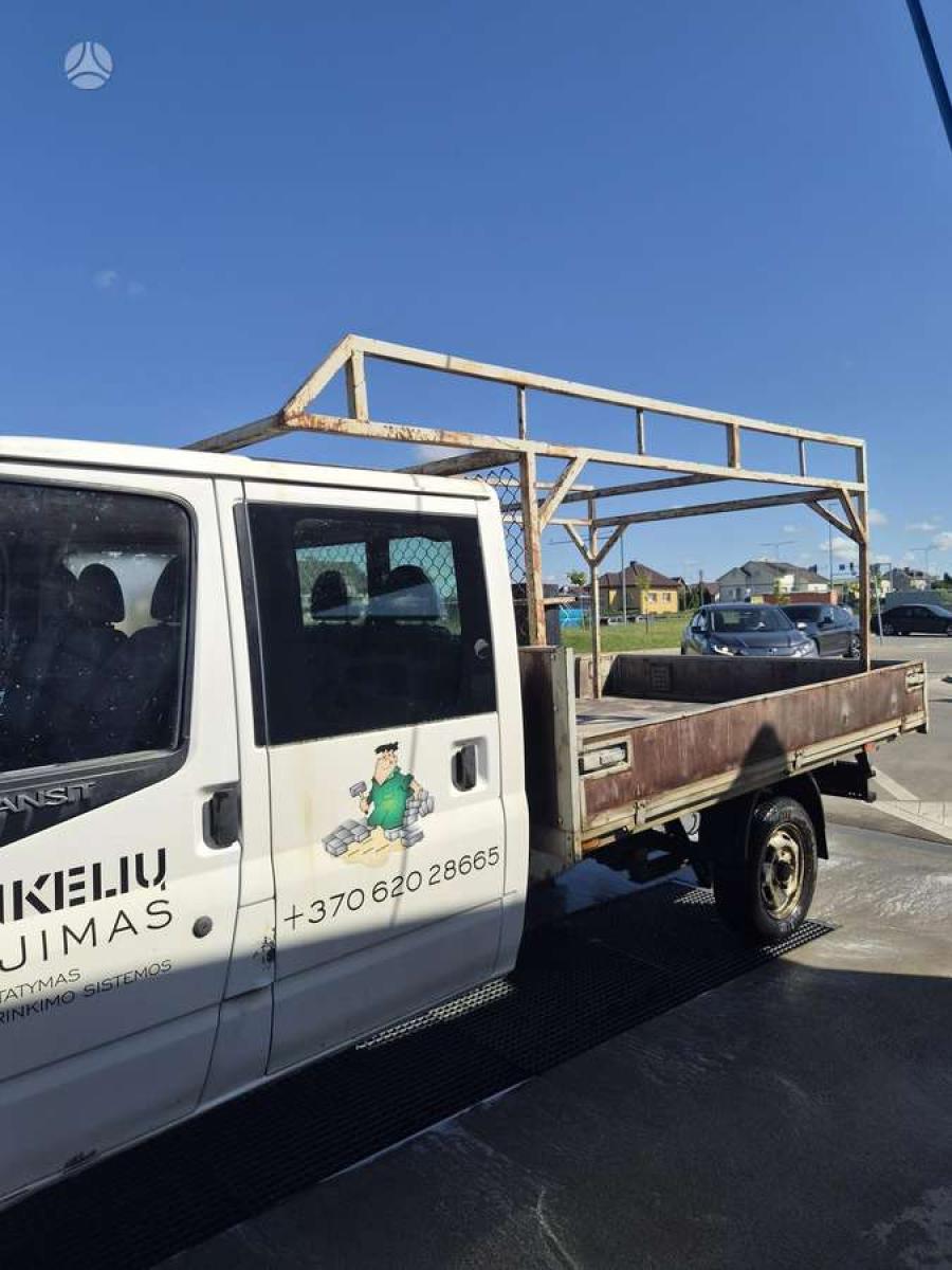 Balts Ford Transit 2006 Klaipėda, ar dzinēja tilpumu 2.40 L un nobraukumu 345 tūkst. km par 3500 €, foto 11 vietnē AUTOMOTO.COM.LV