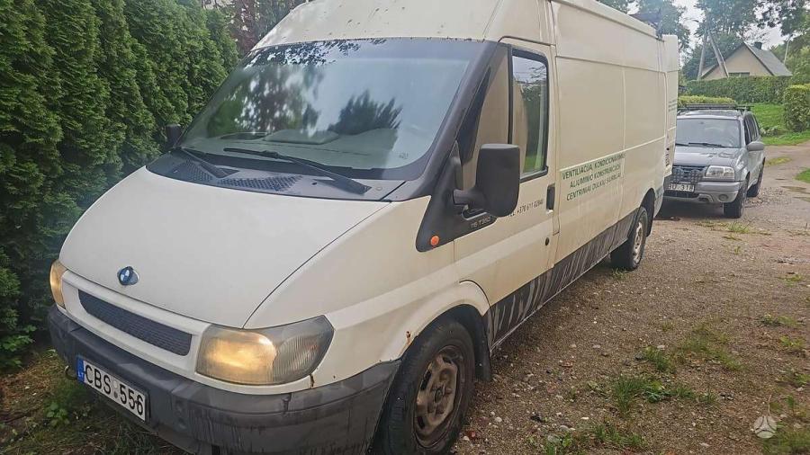 White Ford Transit 2006 in Klaipeda, with an engine capacity of 2.00 L and mileage of 270 thousand km for 1500 €, photo 3 on AUTOMOTO.COM.LV