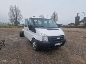 White Ford Transit 2007 in Taurage, with an engine capacity of 2.40 L and mileage of 150 thousand km for 5400 €, photo 4 on AUTOMOTO.COM.LV