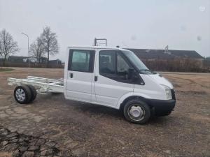 White Ford Transit 2007 in Taurage, with an engine capacity of 2.40 L and mileage of 150 thousand km for 5400 €, photo 5 on AUTOMOTO.COM.LV