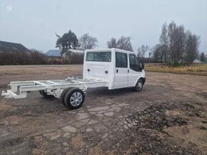 White Ford Transit 2007 in Taurage, with an engine capacity of 2.40 L and mileage of 150 thousand km for 5400 €, photo 6 on AUTOMOTO.COM.LV