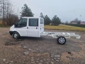 White Ford Transit 2007 in Taurage, with an engine capacity of 2.40 L and mileage of 150 thousand km for 5400 €, photo 10 on AUTOMOTO.COM.LV
