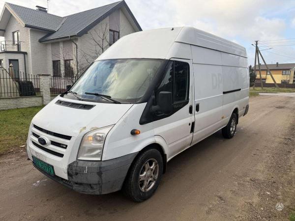 White Ford Transit 2007 in Klaipeda, with an engine capacity of 2.40 L and mileage of 195 thousand km for 2800 €, photo 8 on AUTOMOTO.COM.LV