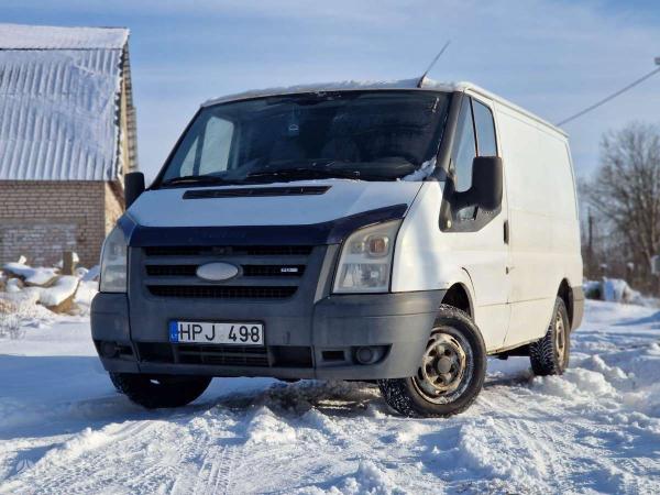 White Ford Transit 2007 in Vilnius, with an engine capacity of 2.20 L and mileage of 279 thousand km for 1400 €, photo 1 on AUTOMOTO.COM.LV