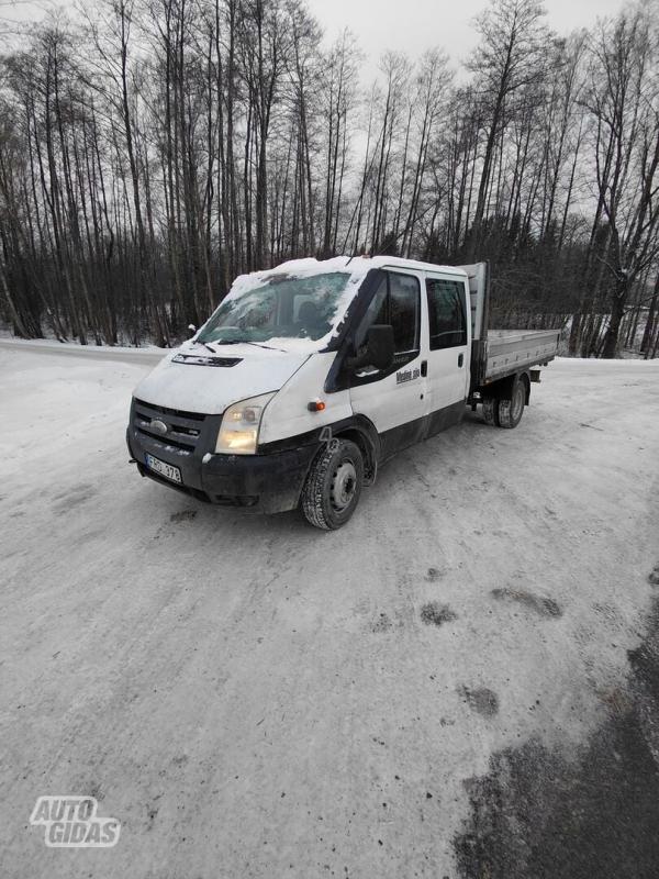 White Ford Transit 2007 in Alytus, with an engine capacity of 2.40 L and mileage of 400 thousand km for 3450 €, photo 1 on AUTOMOTO.COM.LV