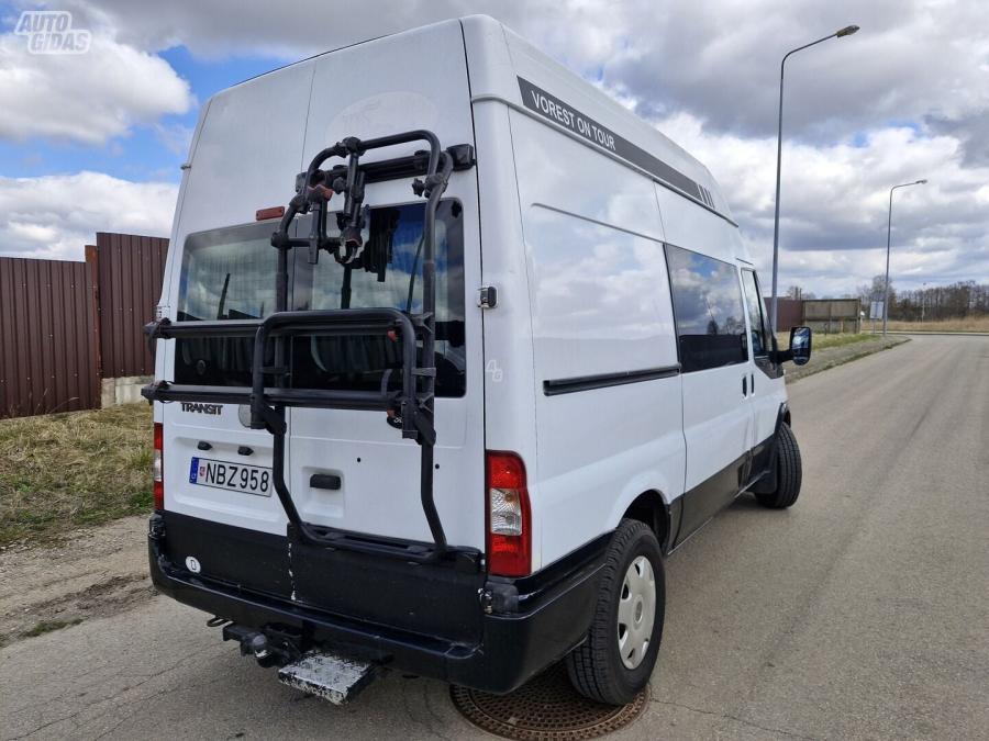 White Ford Transit 2007 in Vilnius, with an engine capacity of 2.40 L and mileage of 230 thousand km for 12800 €, photo 25 on AUTOMOTO.COM.LV