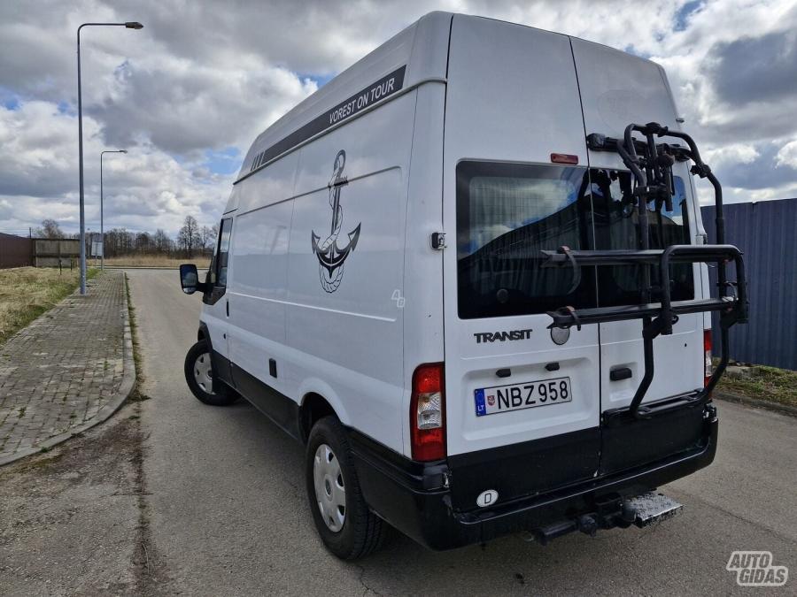 White Ford Transit 2007 in Vilnius, with an engine capacity of 2.40 L and mileage of 230 thousand km for 12800 €, photo 26 on AUTOMOTO.COM.LV