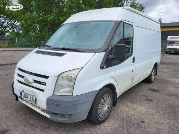 White Ford Transit 2007 in Kaunas, with an engine capacity of 2.19 L and mileage of 295 thousand km for 1950 €, photo 1 on AUTOMOTO.COM.LV