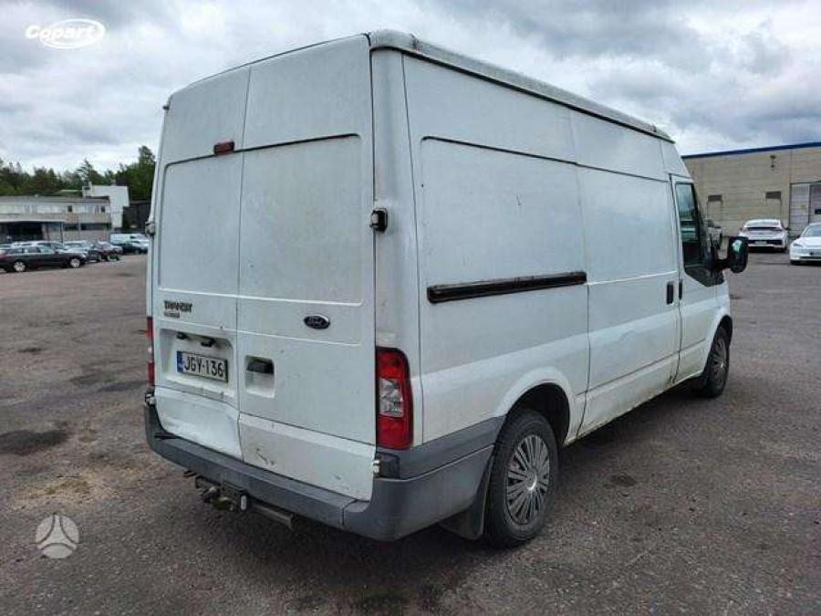 Balts Ford Transit 2007 Kauņa, ar dzinēja tilpumu 2.19 L un nobraukumu 295 tūkst. km par 1950 €, foto 4 vietnē AUTOMOTO.COM.LV
