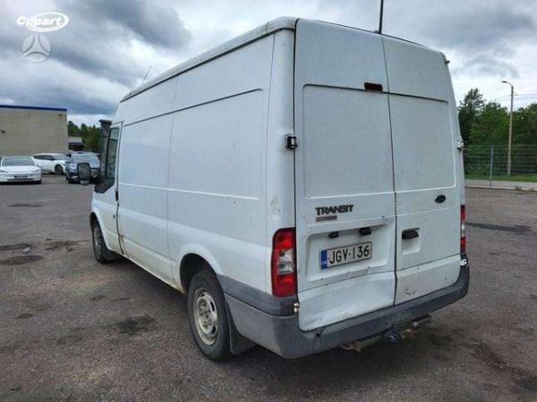 White Ford Transit 2007 in Kaunas, with an engine capacity of 2.19 L and mileage of 295 thousand km for 1950 €, photo 4 on AUTOMOTO.COM.LV