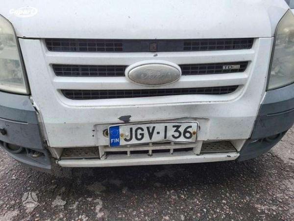 White Ford Transit 2007 in Kaunas, with an engine capacity of 2.19 L and mileage of 295 thousand km for 1950 €, photo 9 on AUTOMOTO.COM.LV