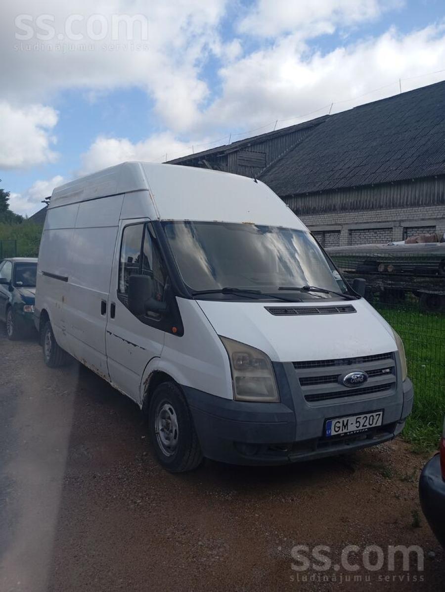 Balts Ford Transit 2007 Talsi, ar dzinēja tilpumu 2.20 L un nobraukumu 380 tūkst. km par 1200 €, foto 1 vietnē AUTOMOTO.COM.LV