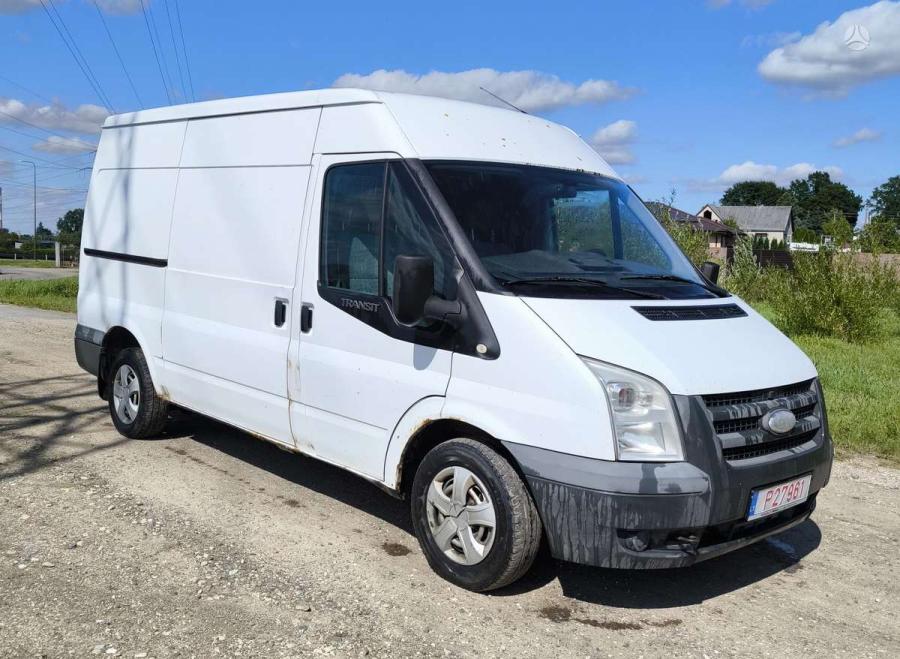 Balts Ford Transit 2007 Kauņa, ar dzinēja tilpumu 2.20 L un nobraukumu 296 tūkst. km par 1499 €, foto 3 vietnē AUTOMOTO.COM.LV