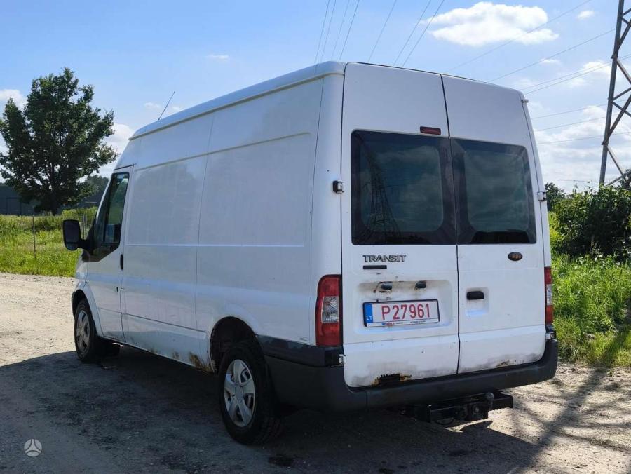 Balts Ford Transit 2007 Kauņa, ar dzinēja tilpumu 2.20 L un nobraukumu 296 tūkst. km par 1499 €, foto 10 vietnē AUTOMOTO.COM.LV