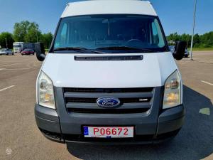 White Ford Transit 2007 in Siauliai, with an engine capacity of 2.40 L and mileage of 293 thousand km for 6000 €, photo 4 on AUTOMOTO.COM.LV