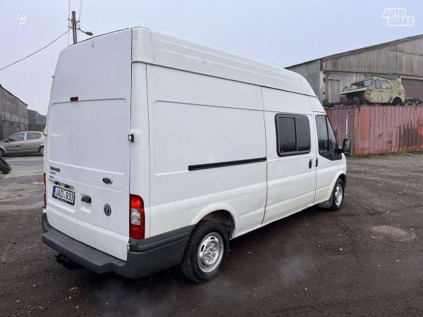 White Ford Transit 2008 in Rietavas, with an engine capacity of 2.20 L and mileage of 386 thousand km for 2200 €, photo 3 on AUTOMOTO.COM.LV