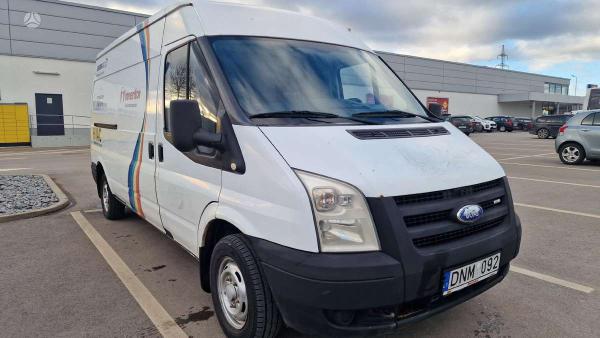 Balts Ford Transit 2008 Kauņa, ar dzinēja tilpumu 2.20 L un nobraukumu 196 tūkst. km par 3390 €, foto 4 vietnē AUTOMOTO.COM.LV