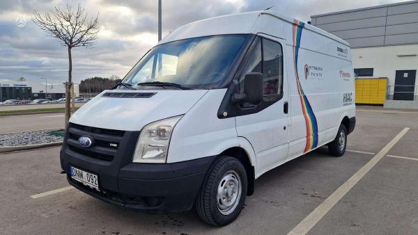 Balts Ford Transit 2008 Kauņa, ar dzinēja tilpumu 2.20 L un nobraukumu 196 tūkst. km par 3390 €, foto 5 vietnē AUTOMOTO.COM.LV