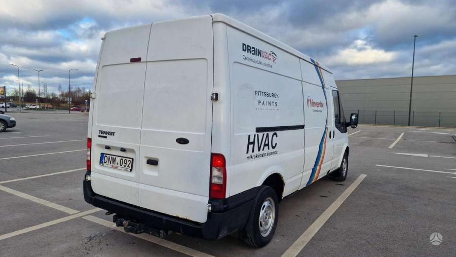 Balts Ford Transit 2008 Kauņa, ar dzinēja tilpumu 2.20 L un nobraukumu 196 tūkst. km par 3390 €, foto 8 vietnē AUTOMOTO.COM.LV