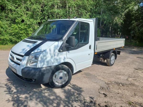 White Ford Transit 2008 in Klaipeda, with an engine capacity of 2.20 L and mileage of 256 thousand km for 4999 €, photo 5 on AUTOMOTO.COM.LV