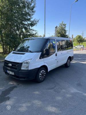 White Ford Transit 2008 in Vilnius, with an engine capacity of 2.20 L and mileage of 391 thousand km for 2300 €, photo  on AUTOMOTO.COM.LV