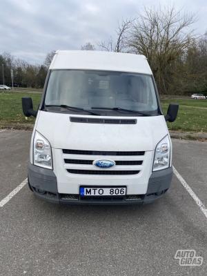 White Ford Transit 2008 in Klaipeda, with an engine capacity of 2.20 L and mileage of 160 thousand km for 1600 €, photo 6 on AUTOMOTO.COM.LV