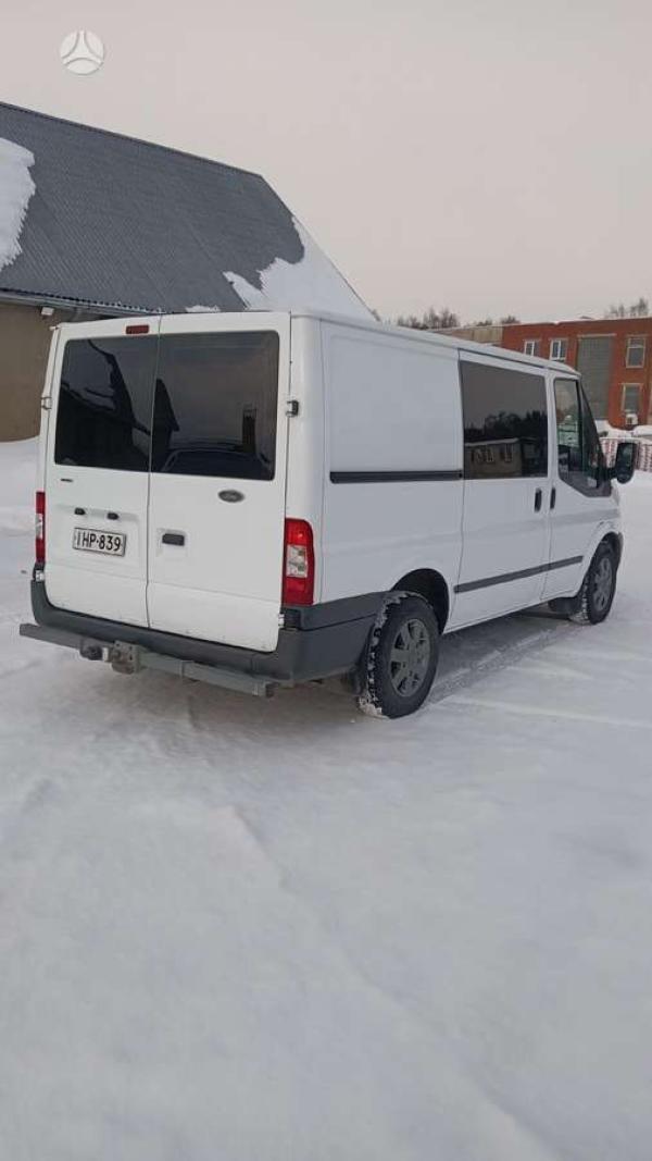 White Ford Transit 2009 in Radviliskis, with an engine capacity of 2.19 L and mileage of 274 thousand km for 3400 €, photo 5 on AUTOMOTO.COM.LV