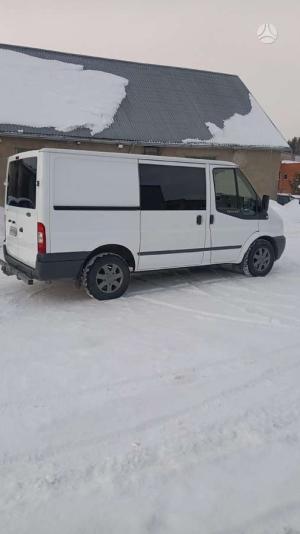 White Ford Transit 2009 in Radviliskis, with an engine capacity of 2.19 L and mileage of 274 thousand km for 3400 €, photo 6 on AUTOMOTO.COM.LV