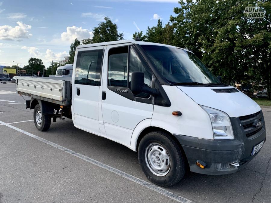 White Ford Transit 2009 in Kaunas, with an engine capacity of 2.40 L and mileage of 347 thousand km for 2550 €, photo 1 on AUTOMOTO.COM.LV