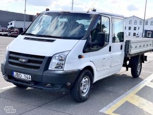 White Ford Transit 2009 in Kaunas, with an engine capacity of 2.40 L and mileage of 347 thousand km for 2550 €, photo 3 on AUTOMOTO.COM.LV