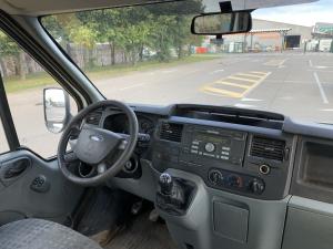 White Ford Transit 2009 in Kaunas, with an engine capacity of 2.40 L and mileage of 347 thousand km for 2550 €, photo 11 on AUTOMOTO.COM.LV