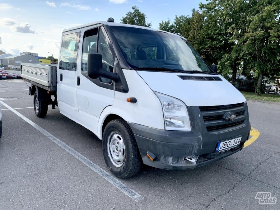 White Ford Transit 2009 in Kaunas, with an engine capacity of 2.40 L and mileage of 347 thousand km for 2550 €, photo 14 on AUTOMOTO.COM.LV