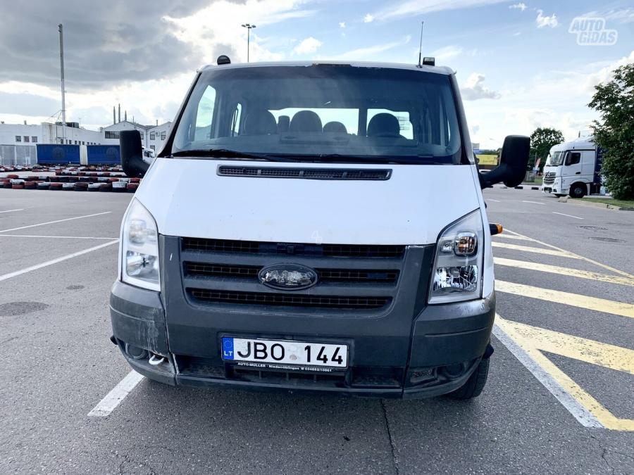 White Ford Transit 2009 in Kaunas, with an engine capacity of 2.40 L and mileage of 347 thousand km for 2550 €, photo 15 on AUTOMOTO.COM.LV