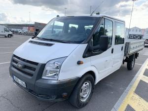 White Ford Transit 2009 in Kaunas, with an engine capacity of 2.40 L and mileage of 347 thousand km for 2550 €, photo 16 on AUTOMOTO.COM.LV