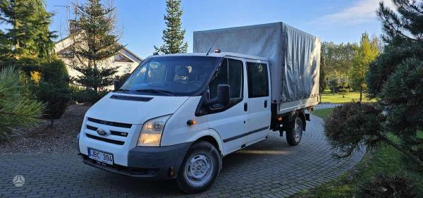 White Ford Transit 2010 in Kaisiadorys, with an engine capacity of 2.40 L and mileage of 323 thousand km for 5900 €, photo 1 on AUTOMOTO.COM.LV