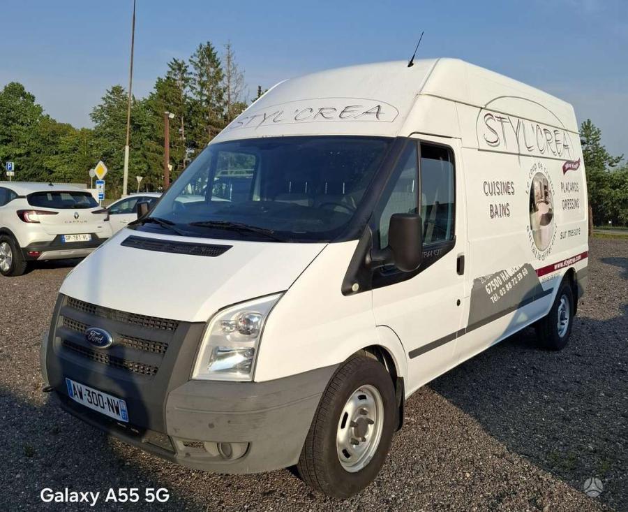 White Ford Transit 2010 in Silale, with an engine capacity of 2.20 L and mileage of 202 thousand km for 3800 €, photo 1 on AUTOMOTO.COM.LV