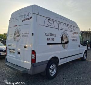 White Ford Transit 2010 in Silale, with an engine capacity of 2.20 L and mileage of 202 thousand km for 3800 €, photo 4 on AUTOMOTO.COM.LV