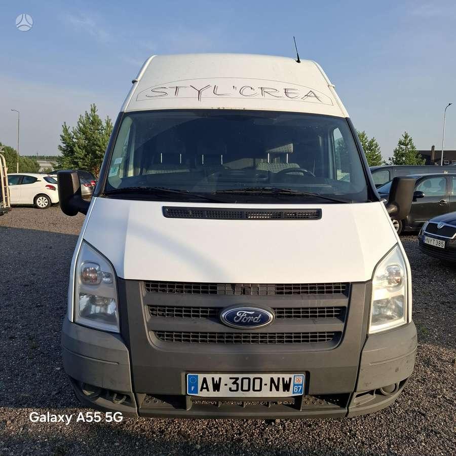 White Ford Transit 2010 in Silale, with an engine capacity of 2.20 L and mileage of 202 thousand km for 3800 €, photo 6 on AUTOMOTO.COM.LV